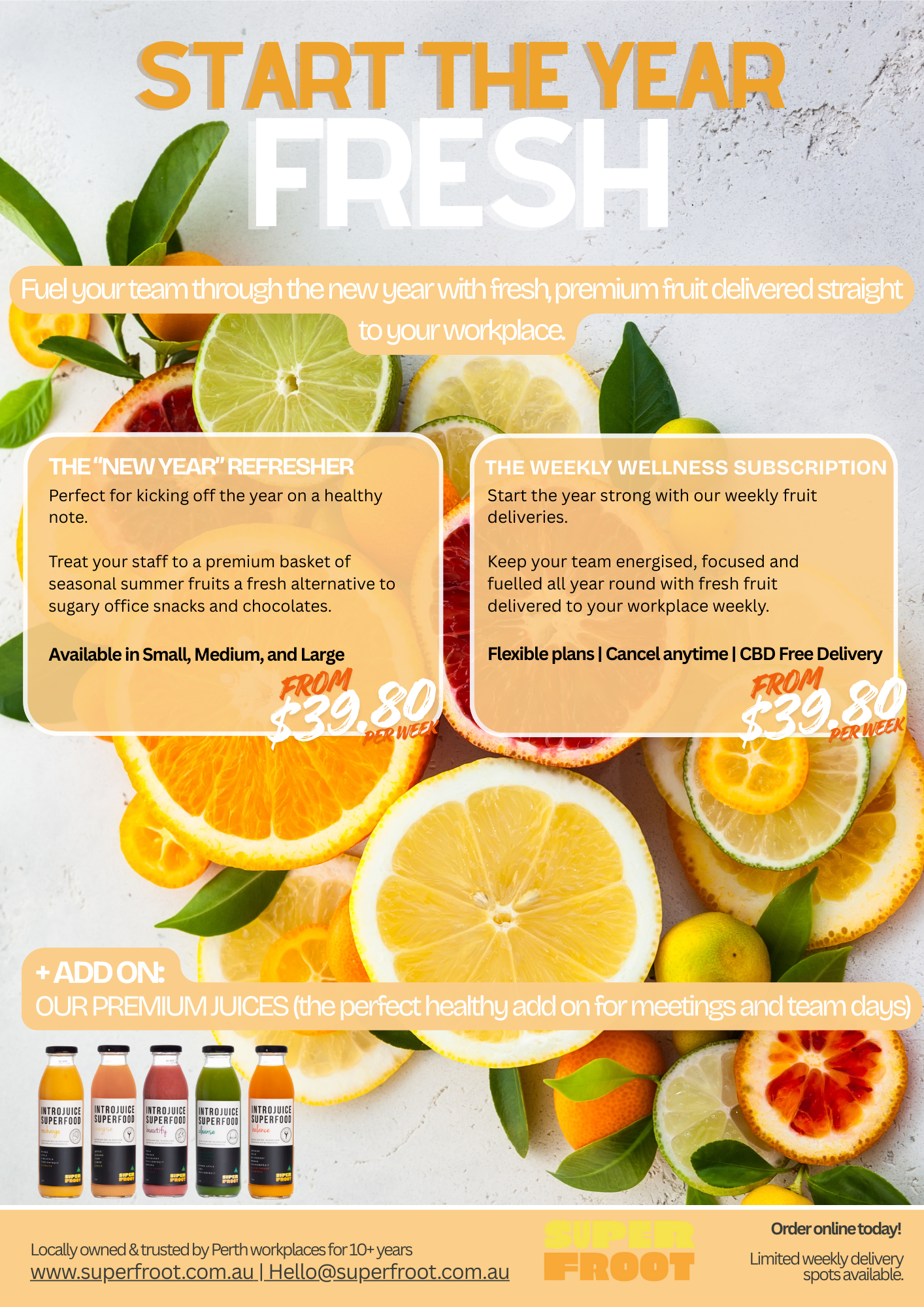 Office Fruit Box Delivery Perth | Weekly Workplace Fruit | Superfroot ...